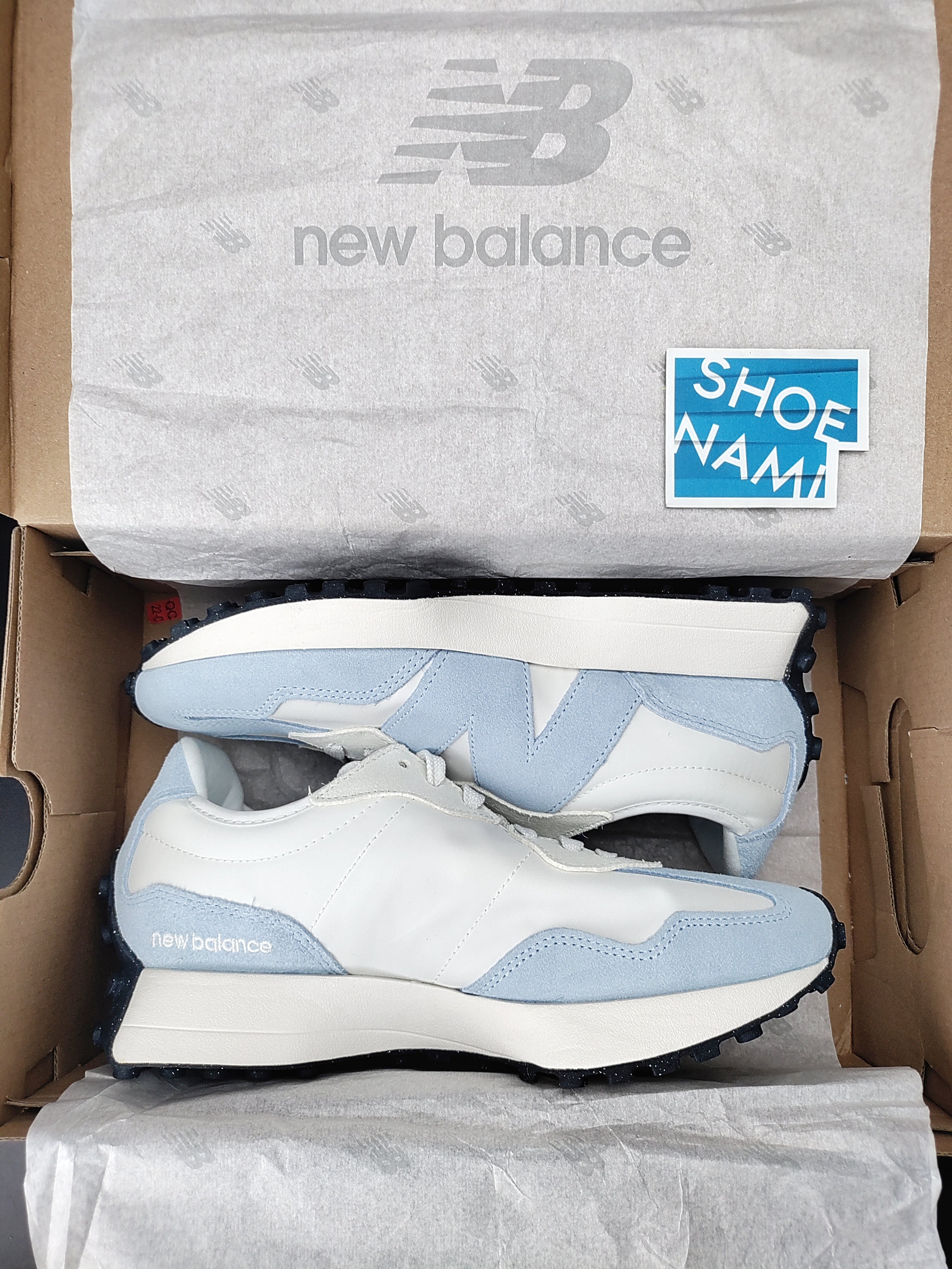 New Balance 327 'Light Chrome Blue'