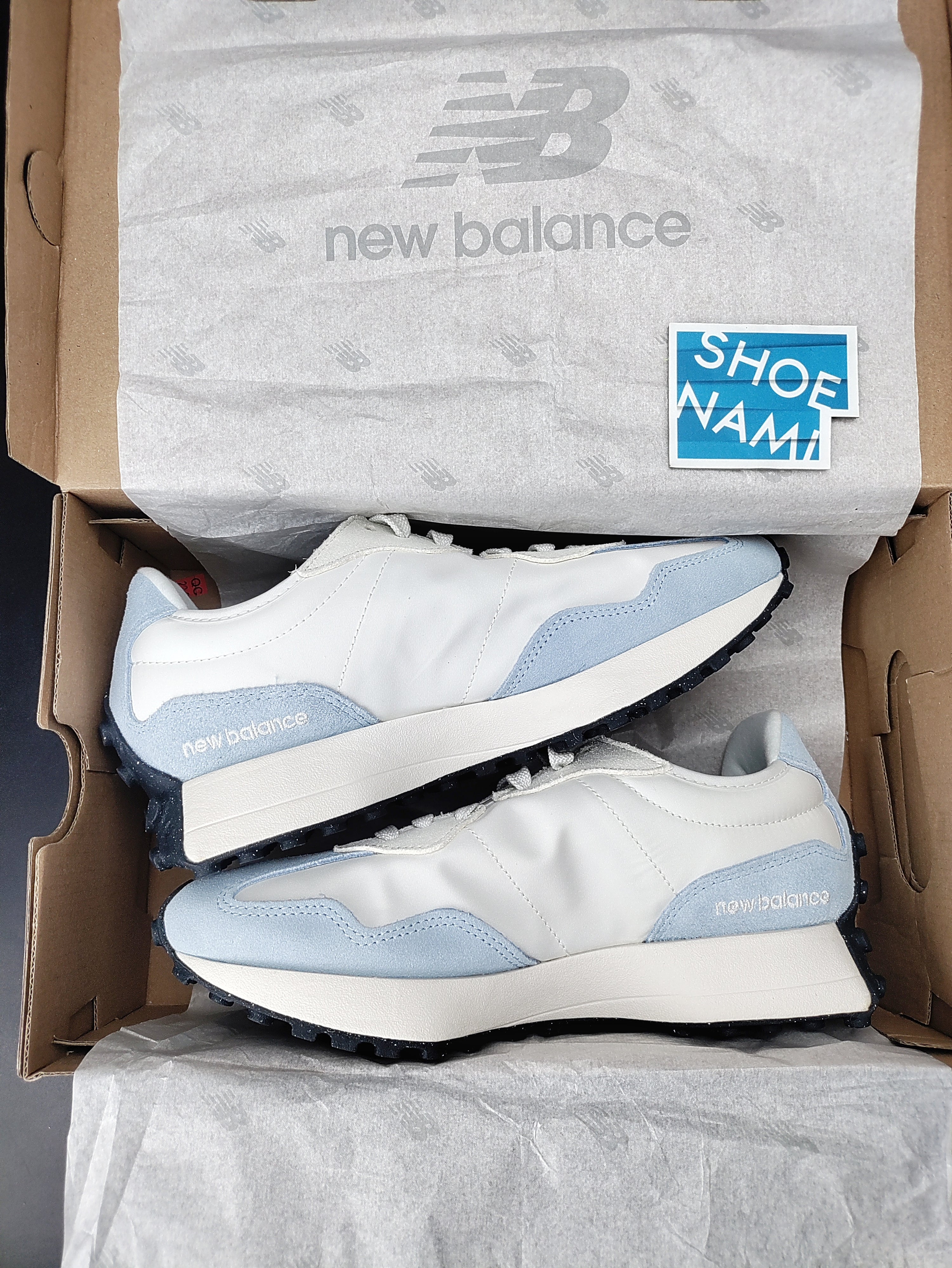 New Balance 327 'Light Chrome Blue'