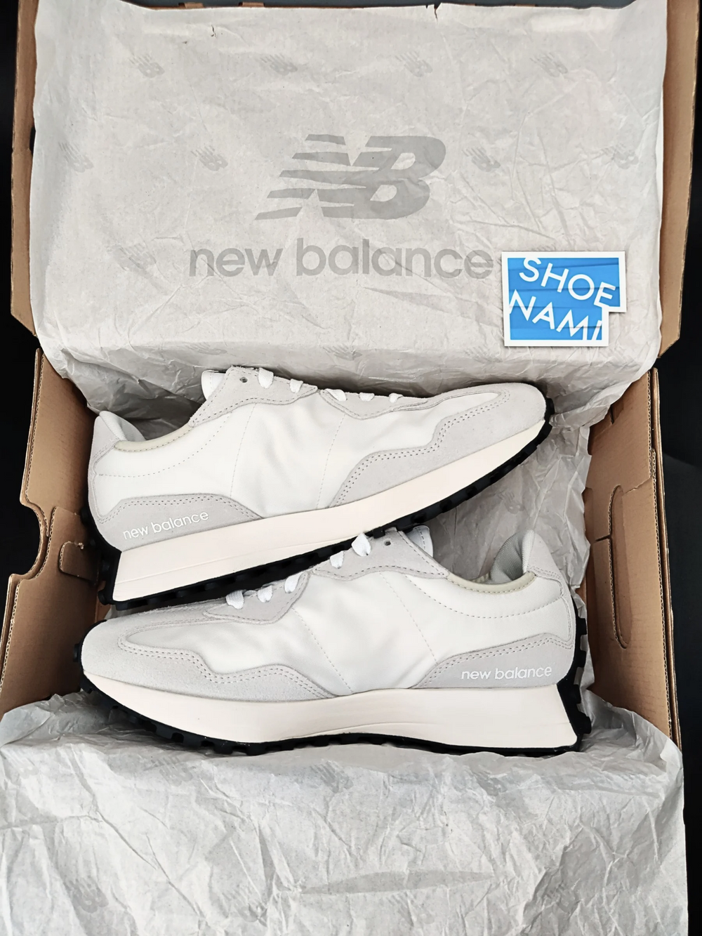 New Balance 327 'Sea Salt Black'