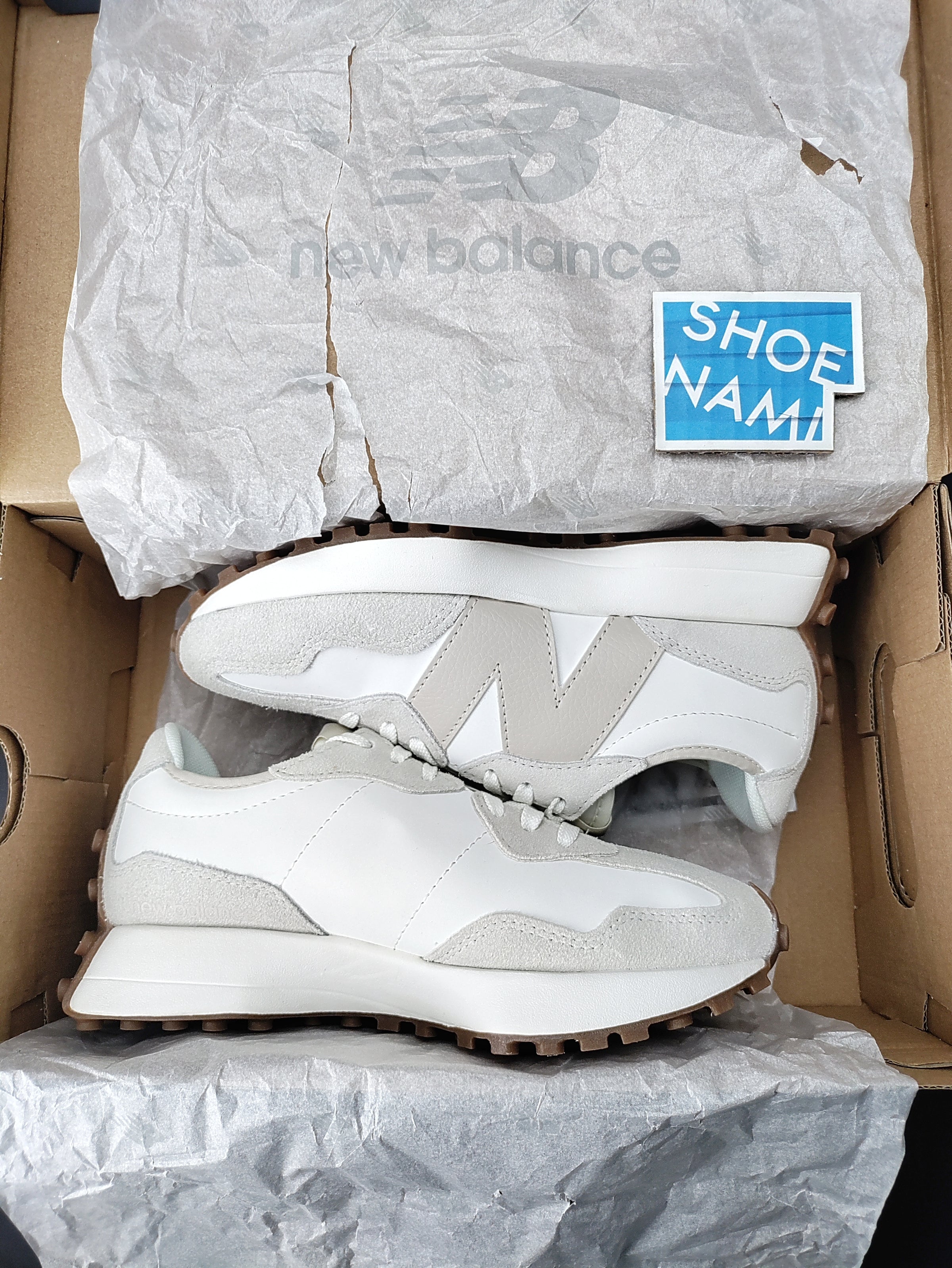 New Balance 327 'Moonbeam Timberwolf'