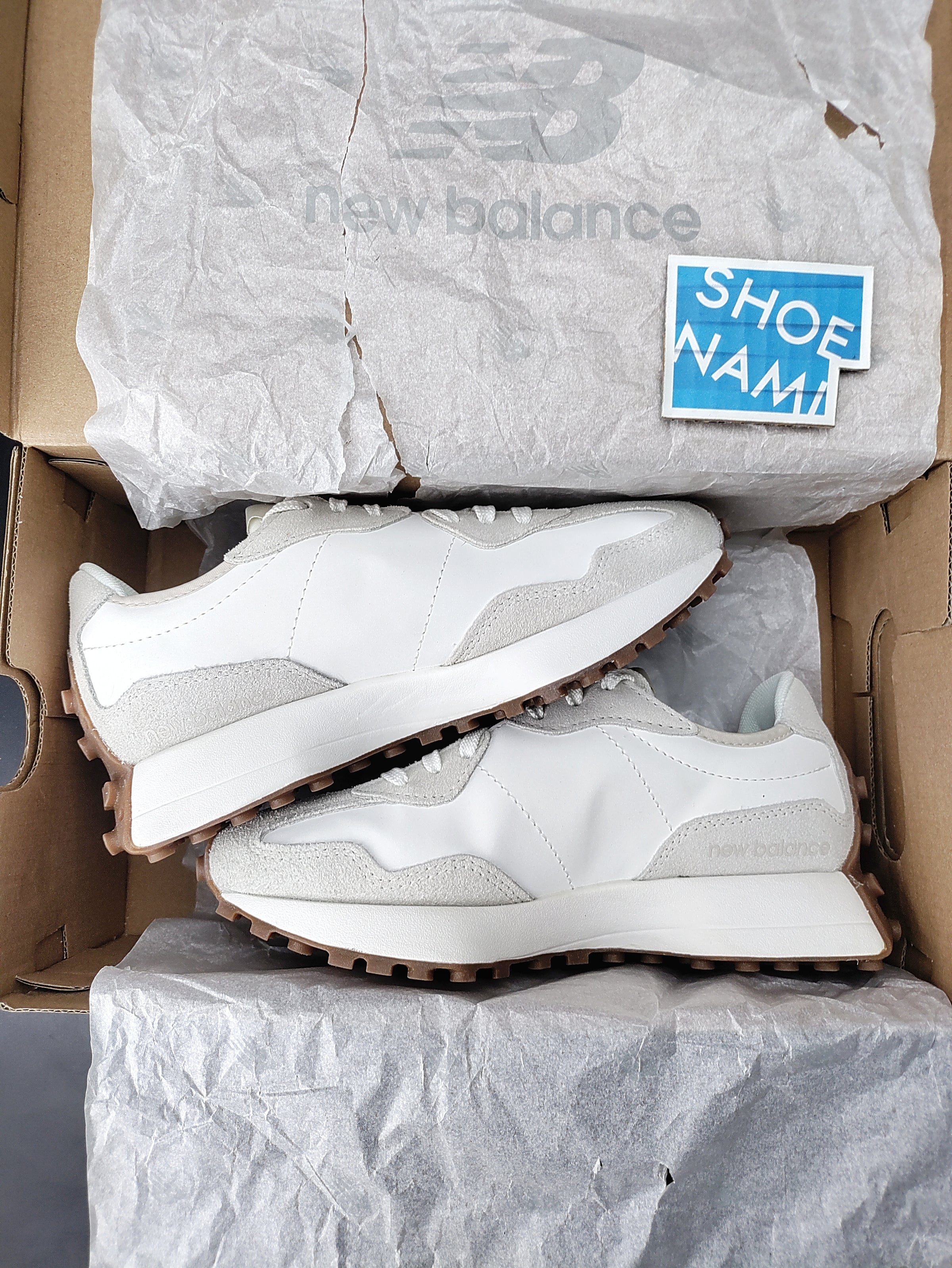 New Balance 327 'Moonbeam Timberwolf'