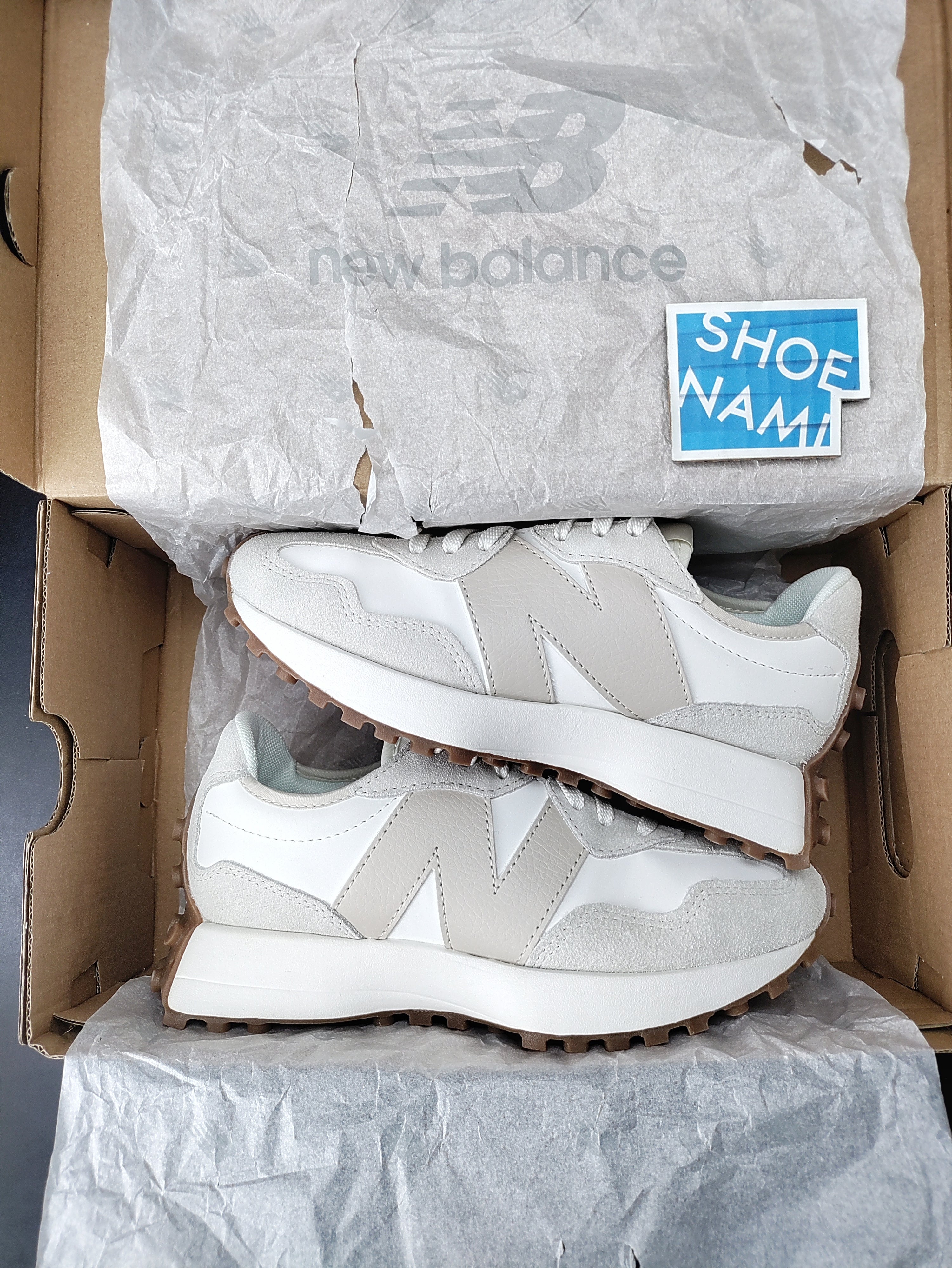 New Balance 327 'Moonbeam Timberwolf'