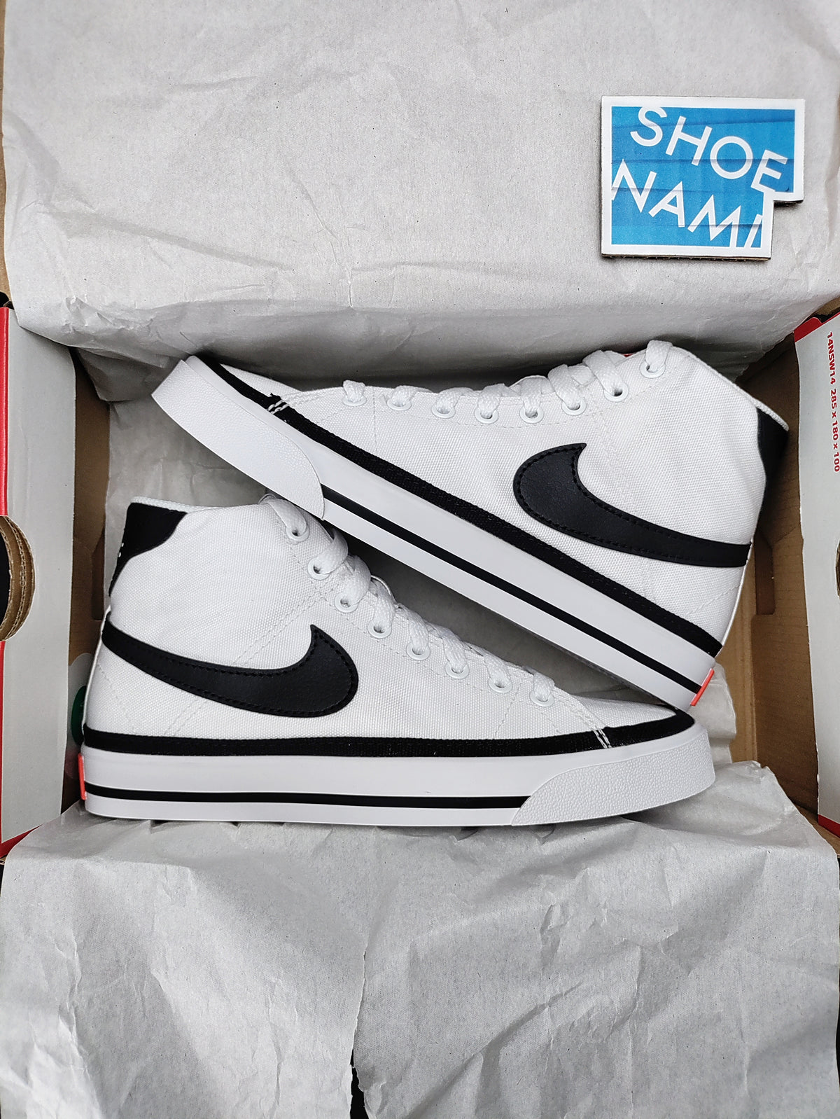 Nike Court Legacy Canvas Mid ’White/Black'