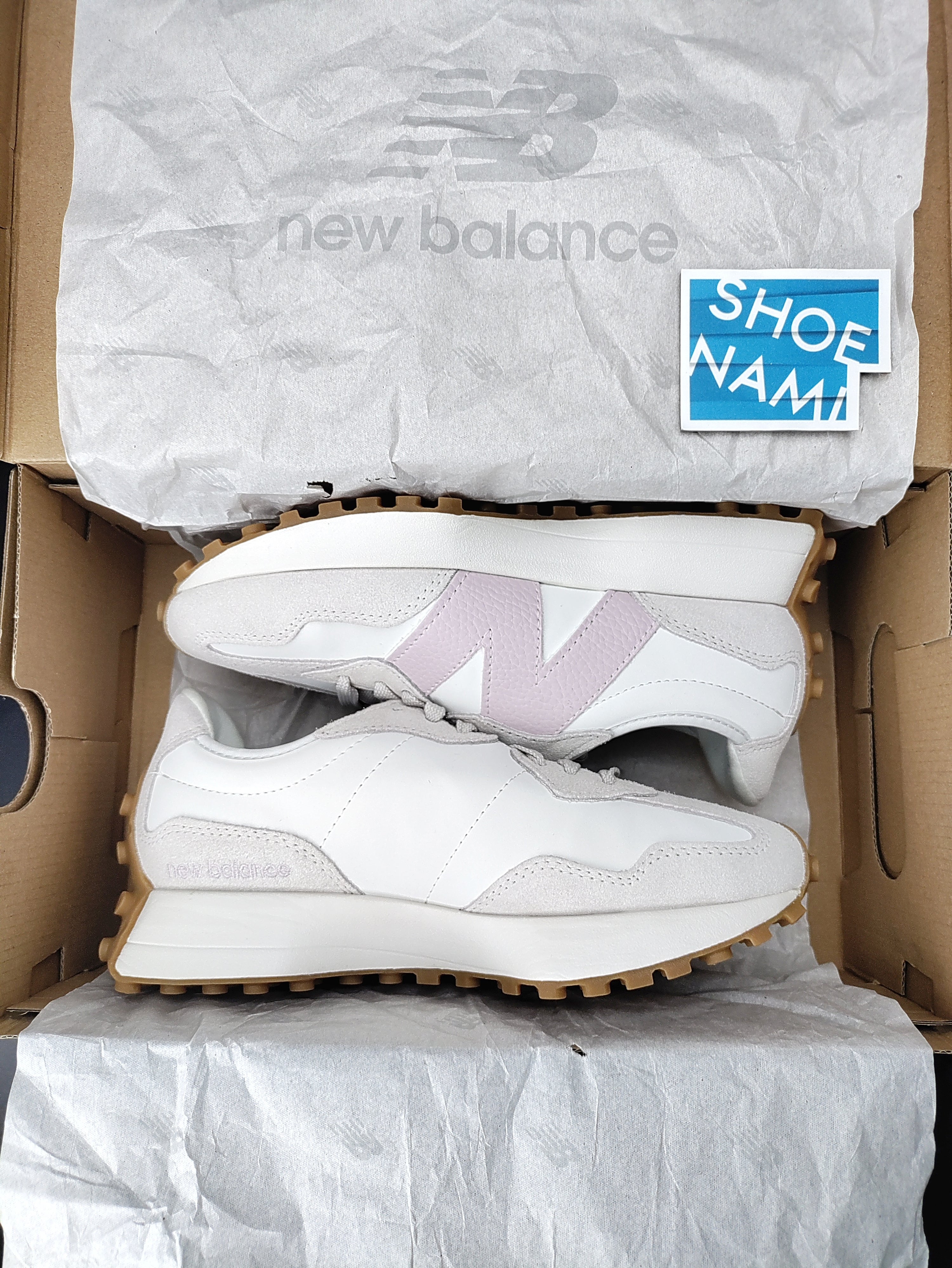 New Balance 327 'Moonbeam December Sky Pink'