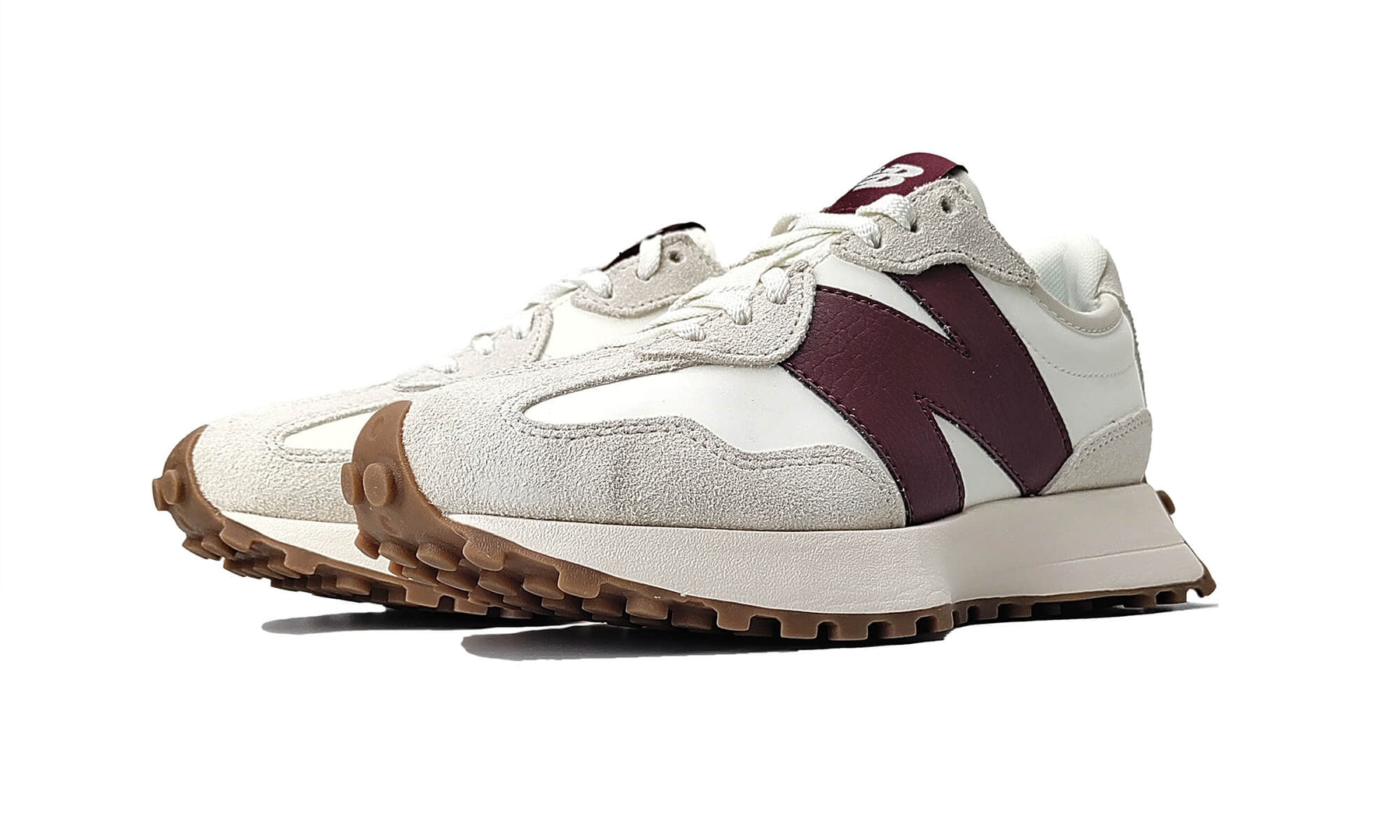 New Balance 327 'Moonbeam Classic Burgundy'