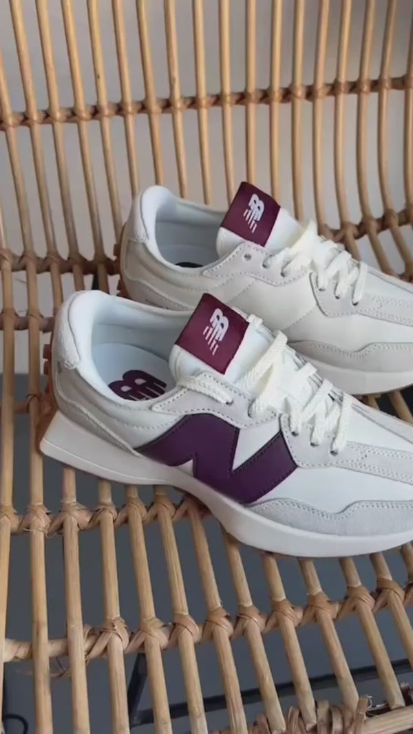 New Balance 327 'Moonbeam Classic Burgundy'