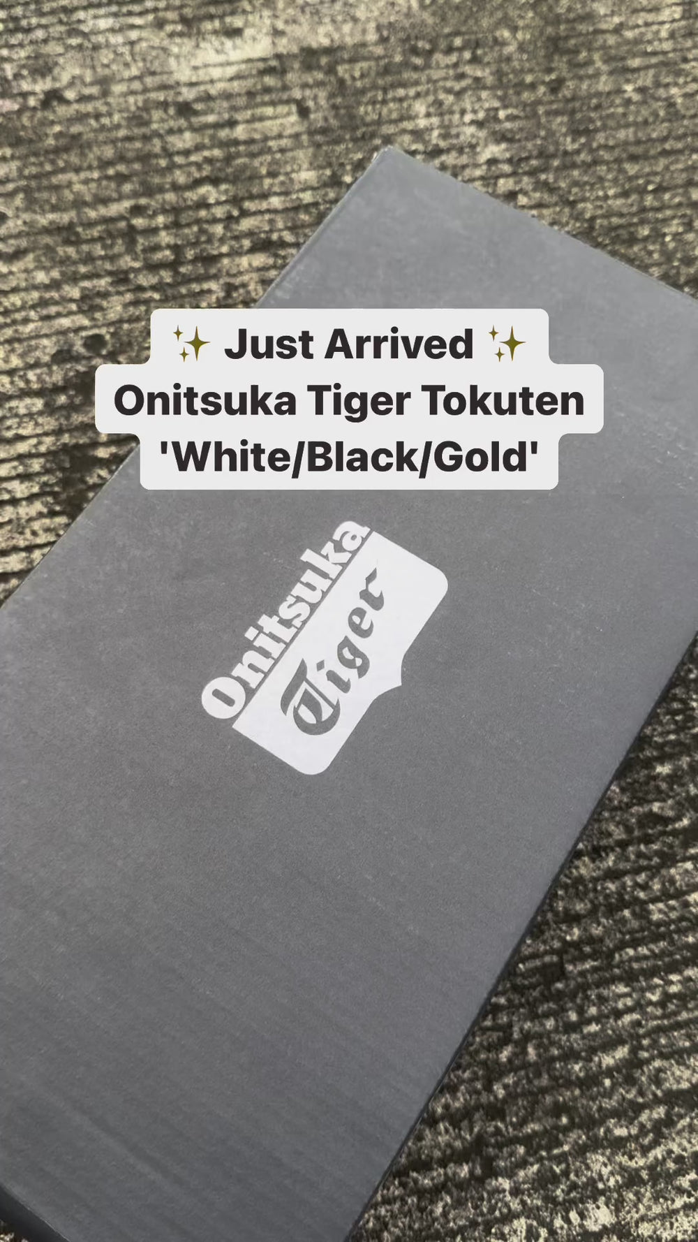 Onitsuka Tiger Tokuten 'White/Black/Gold'