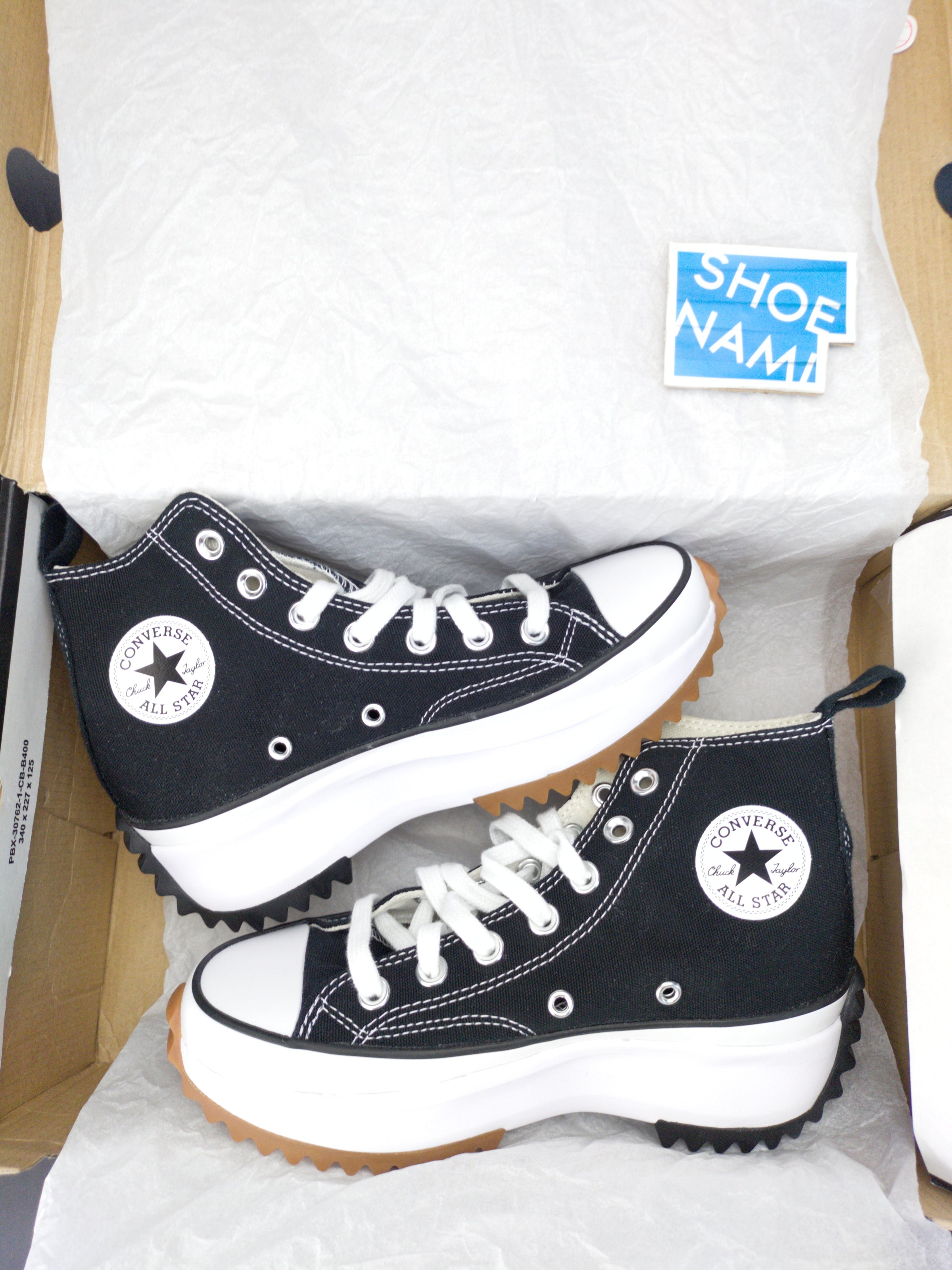 Converse Run Star Hike Hi 'Black/White/Gum'
